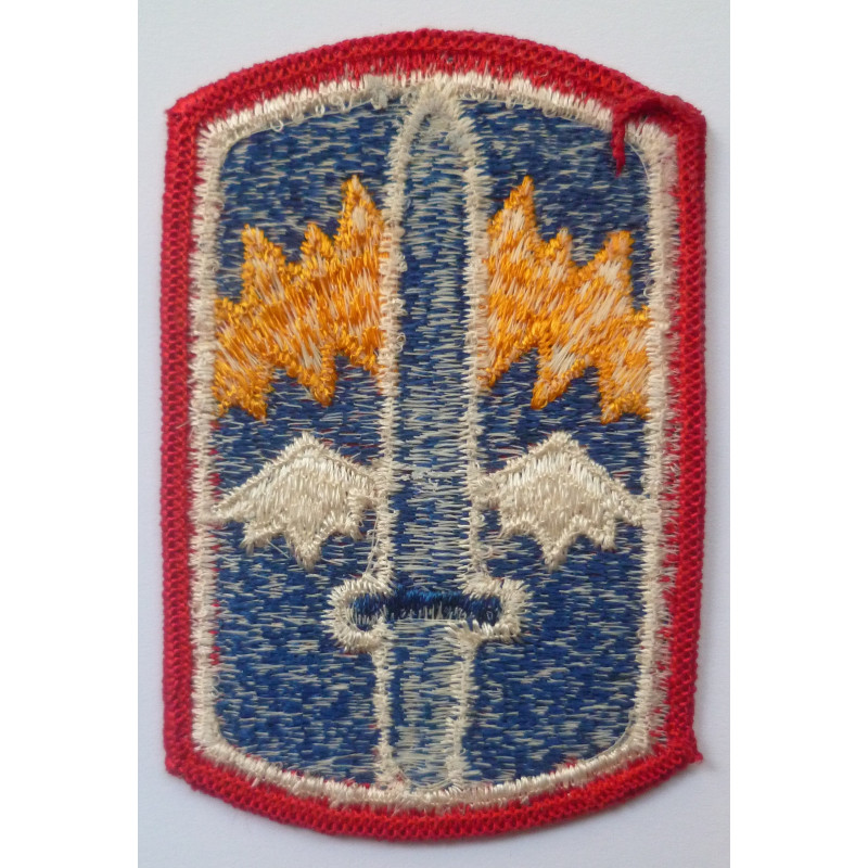 United States 171st Army Infantry Brigade Cloth Patch. American badge.