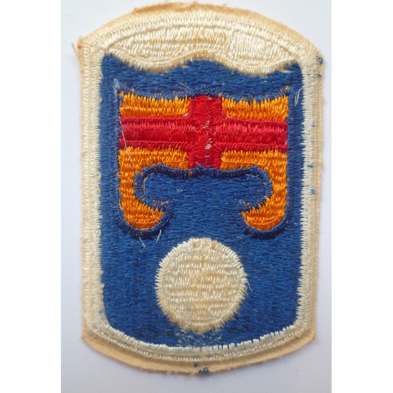United States 92nd Army Infantry Brigade Cloth Patch. American badge.