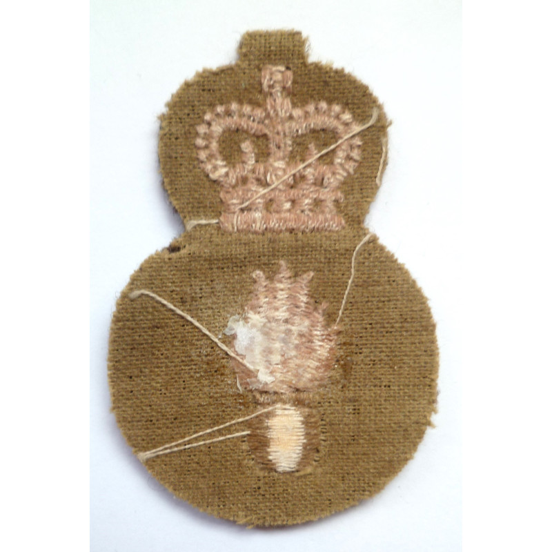 Canadian - Field Engineers Cloth Badge Queens crown Commonwealth