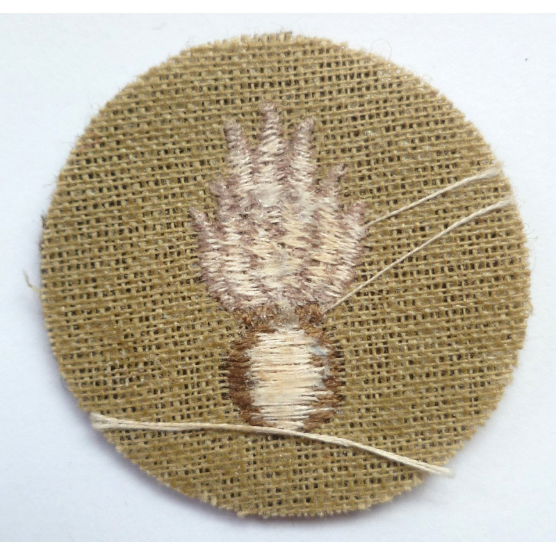 Canadian - Field Engineers Cloth Badge Queens crown Commonwealth