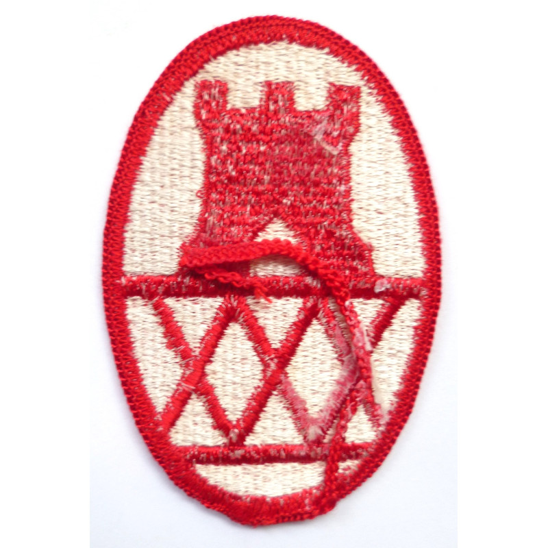 United States Army 30th Engineering Brigade Cloth Patch