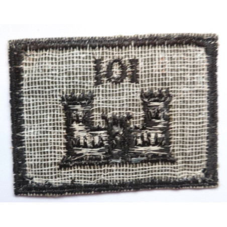 United States Army 101st Engineering Battalion Cloth Patch Subdued
