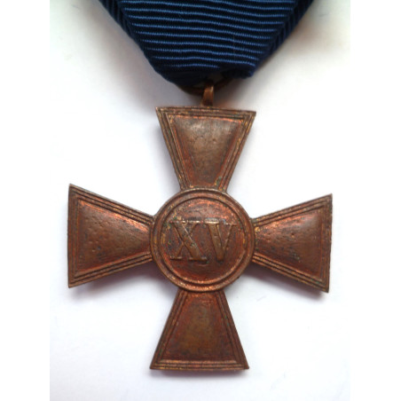 Prussian 15 Year Long Service Cross
