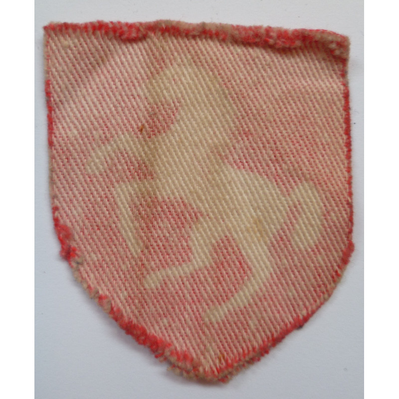 Hanover District Printed Formation Sign British Army WW2 An original.