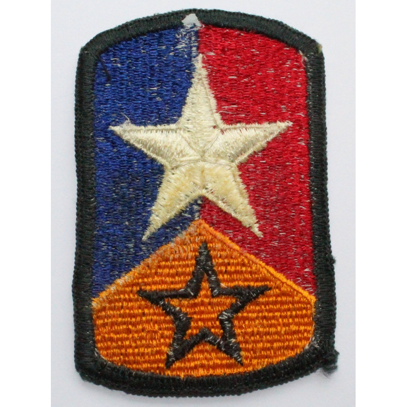 United States 72nd Infantry Brigade Cloth Patch Badge An original.