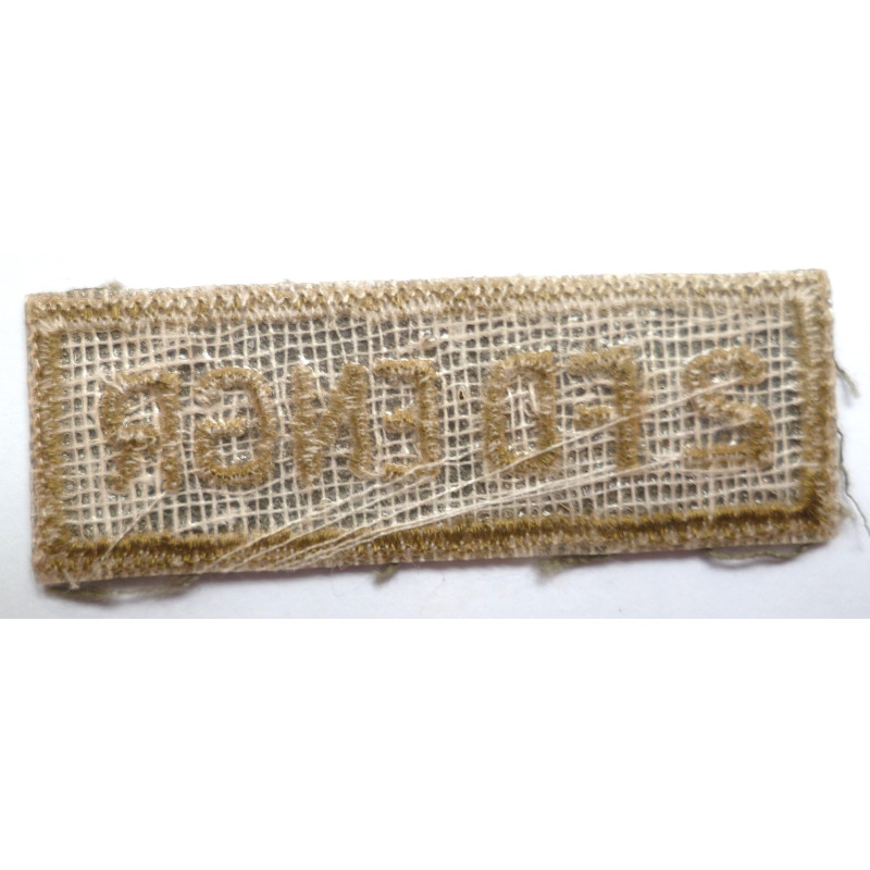 2nd Field Engineer Regiment Cloth Combat Tab