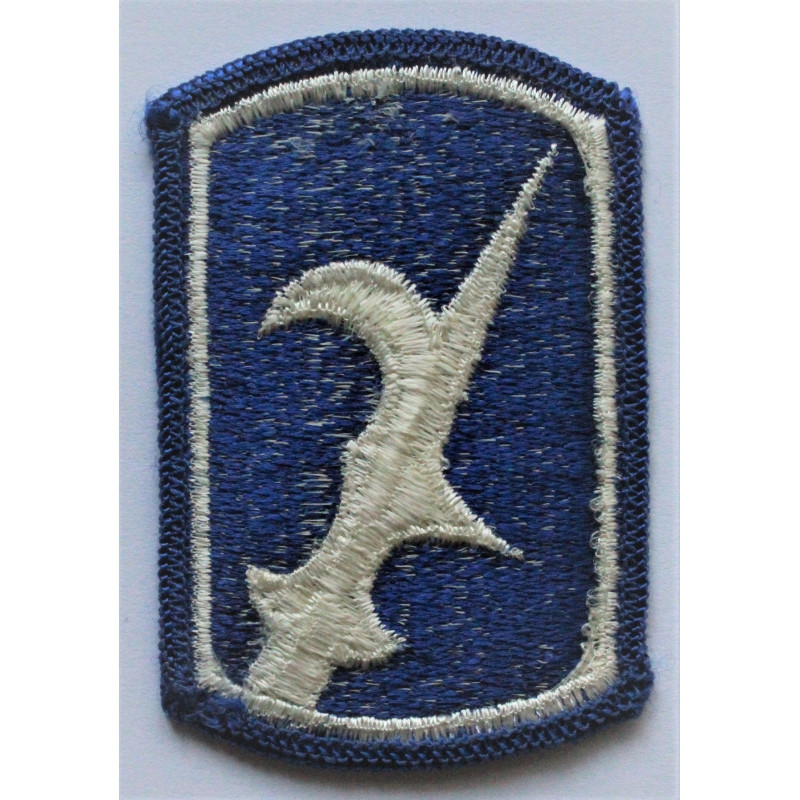 United States 67th Infantry Brigade Cloth Patch Badge An original.