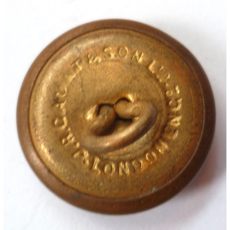 Green Howards Brass Military uniform Button 19mm