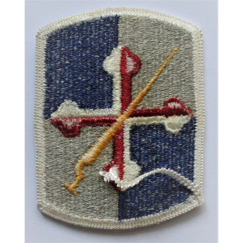 United States 58th Infantry Brigade Cloth Patch Badge An original.