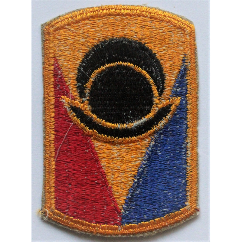 United States 53rd Infantry Brigade Cloth Patch Badge An original.