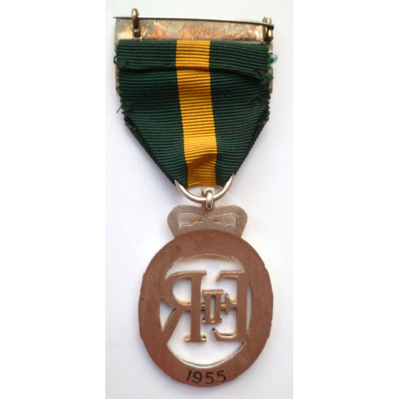 Efficiency Decoration, EIIR with 2nd Award Clasp 1955