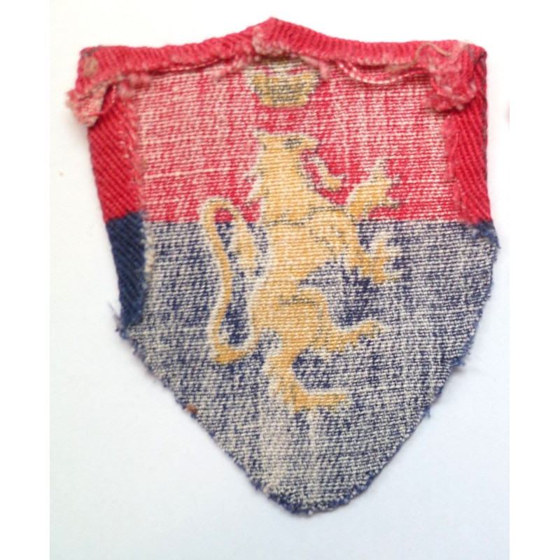 GHQ Middle East Land Forces Printed Cloth Formation Sign