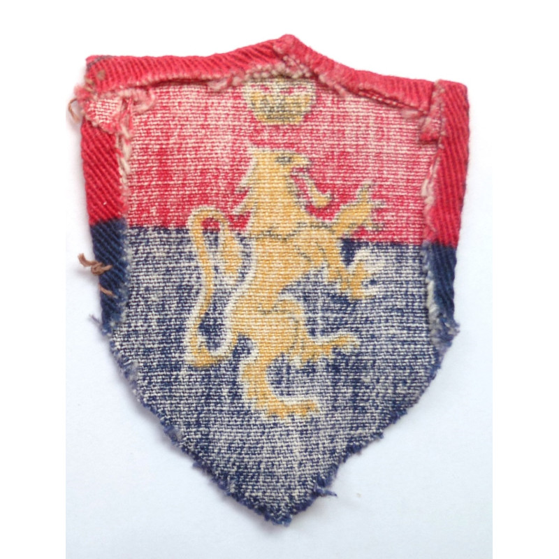 GHQ Middle East Land Forces Printed Cloth Formation Sign