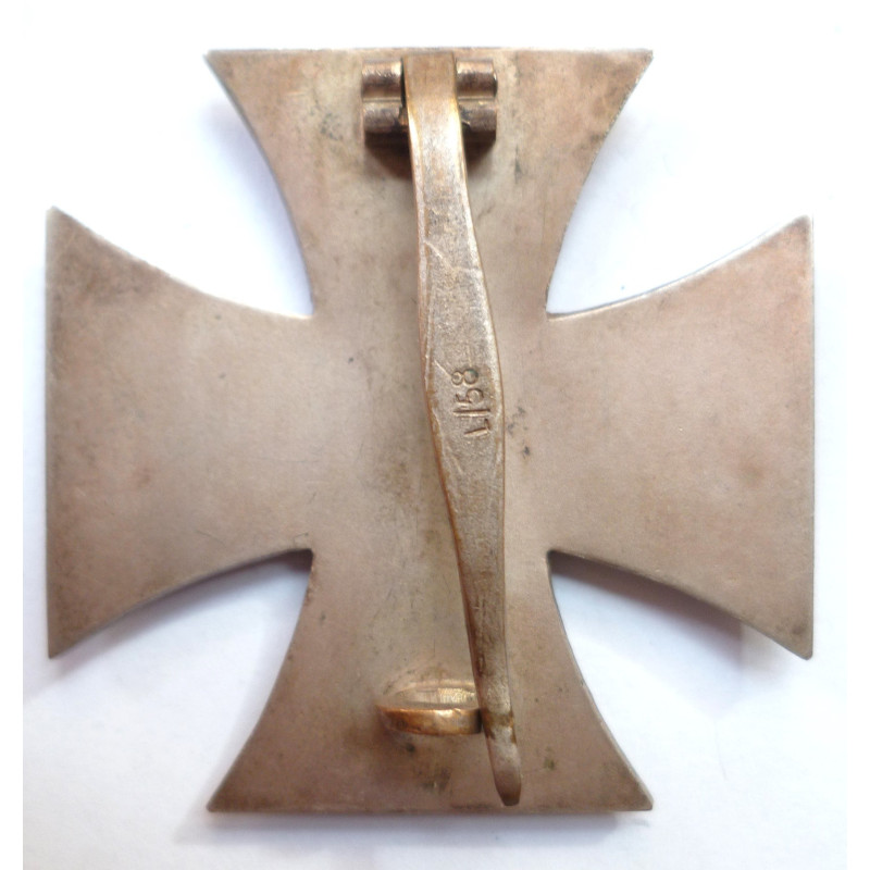 German WW2 Iron Cross 1st Class Maker L/58 EK1 Rudolf Souval