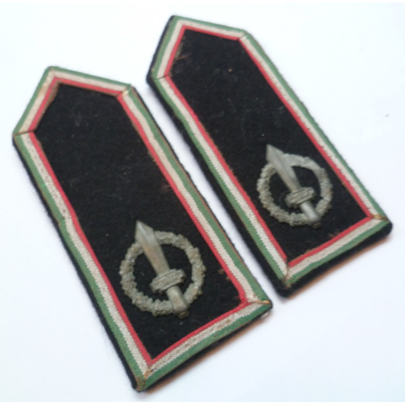 Italian RSI (Repubblica Sociale Italiana) Collar Tabs
