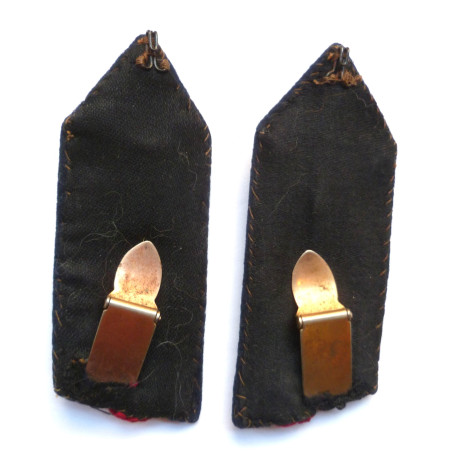 Officers Gorget Tabs Brigadier General, Engineers George V British Army