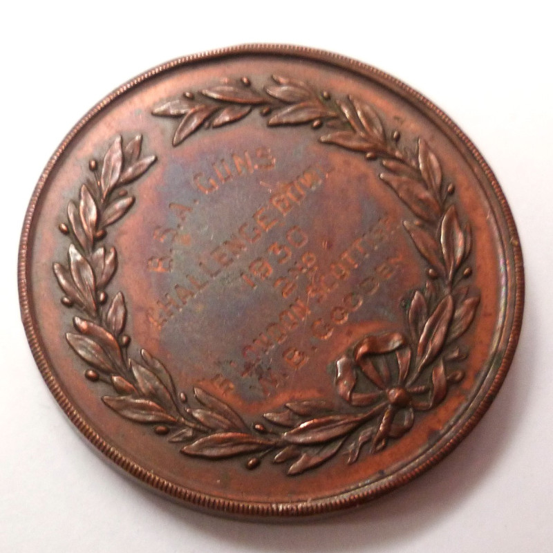 Territorial Army Rifle Association Bronze Medallion - London Scottish ...