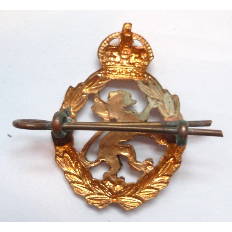 WW2 Women's Royal Army Corps Officer's Cap Badge - British Army WRAC ...
