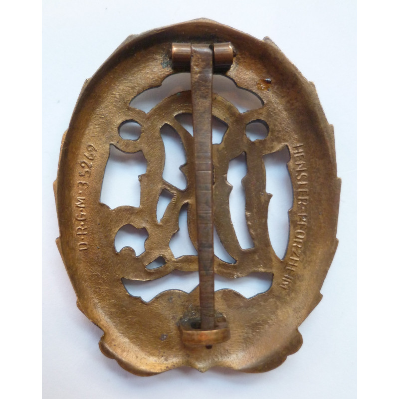 WW2 German DRL Sports Badge Bronze Third Reich