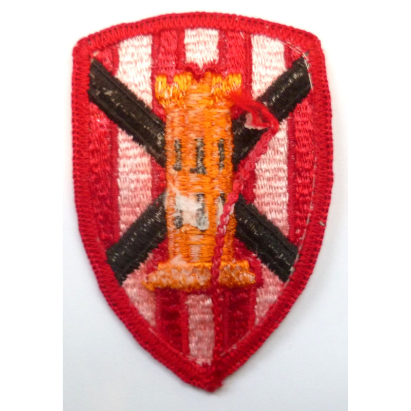 US Army 7th Engineer Brigade Cloth Patch Colour