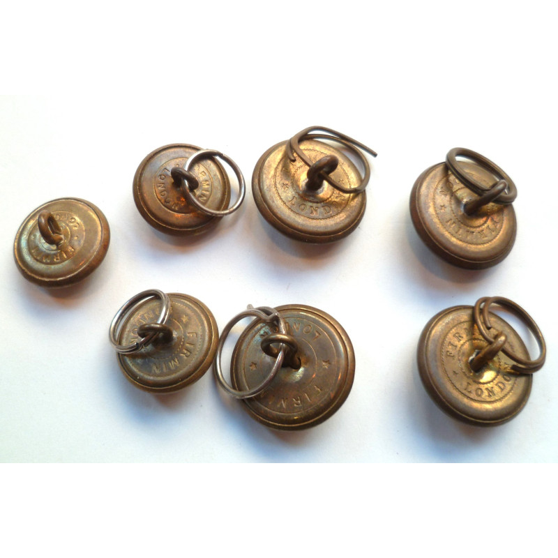 Kenya Police Uniform Buttons 4 x 26mm 3 x 18mm