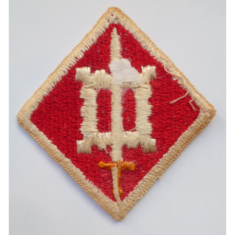 US Army 18th Engineer Brigade Cloth Patch Badge Colour