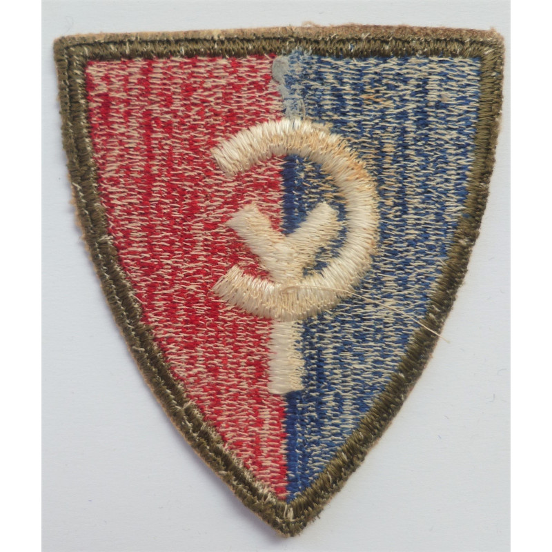 United States 38th Division Cloth Patch Badge original American badge