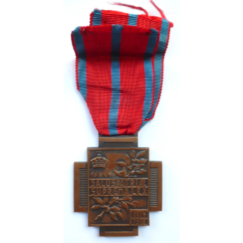 WW1 Belgium - Fire Cross Medal Croix du Feu Great War