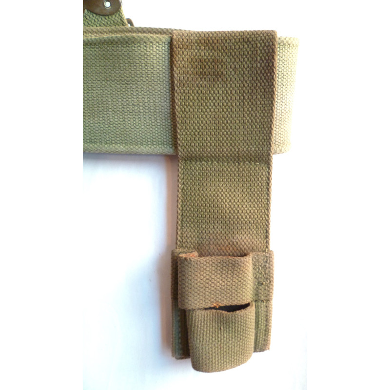 WW1 British 1908 Pattern Webbing Belt & Bayonet Frog