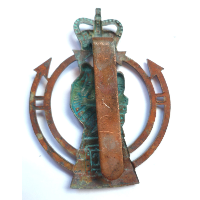 Royal Armoured Corps Cap Badges Queen's Crown- British Army