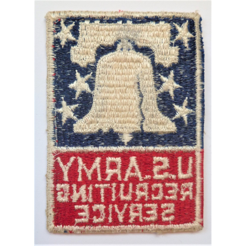 United States Army Recruiting Service Cloth Patch/Badge World War two.