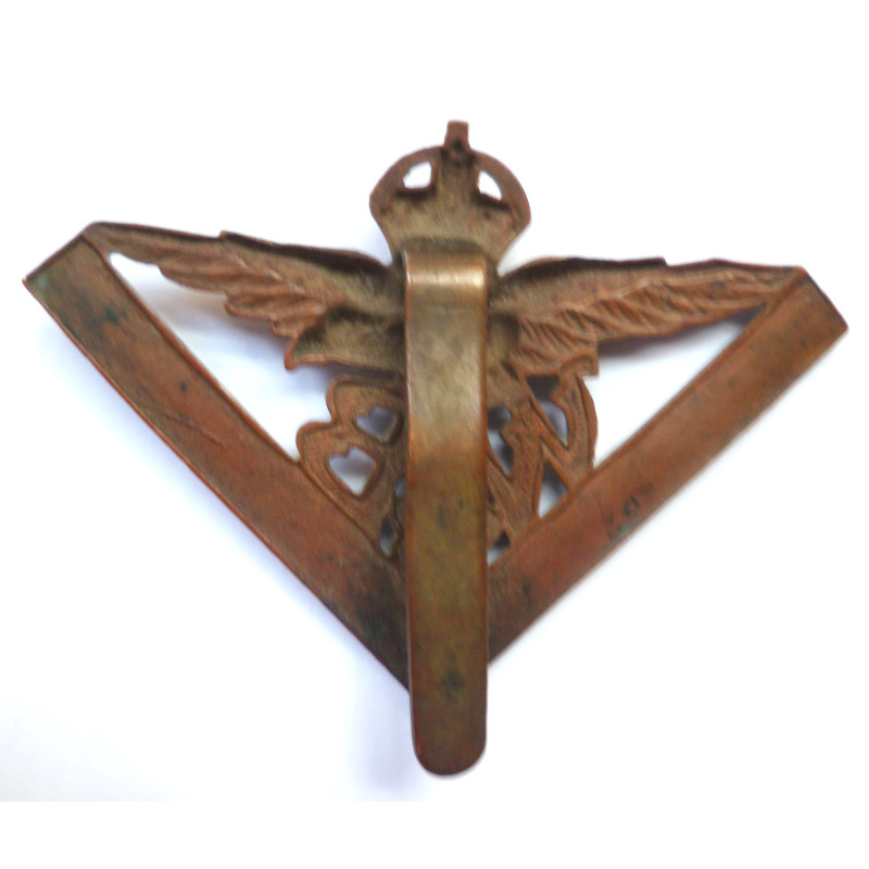 RAF Works & Buildings Cap Badge 1920's Royal Air Force