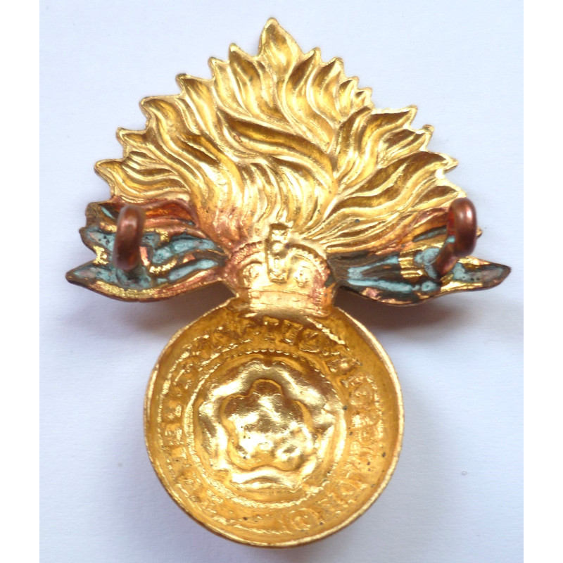 Royal Fusiliers Regiment Cap Badge - British Military Army