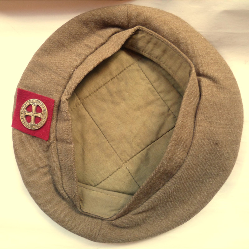 WW2 F.A.N.Y. First Aid Nursing Yeomanry Beret/Bonnet - SEO