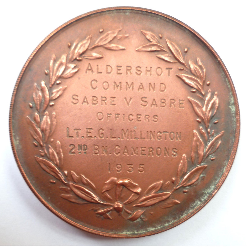 Three Royal Tournament Bronze Medallions To Air Commodore E.G.L ...