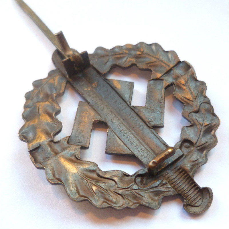 WW2 German SA Bronze Sports Badge - Third Reich insignia