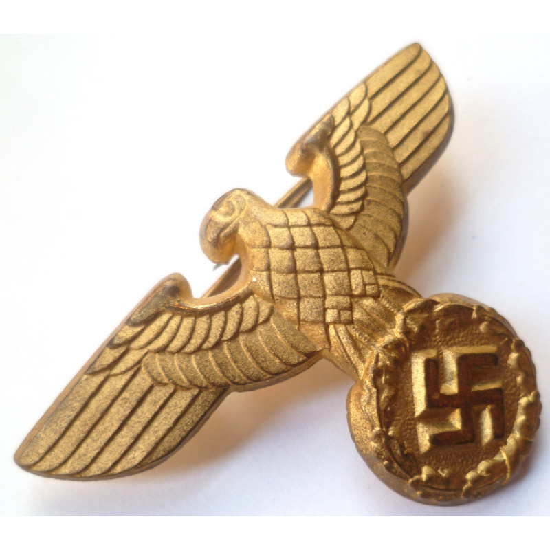 WW2 German SA Cap Eagle - Third Reich Insignia