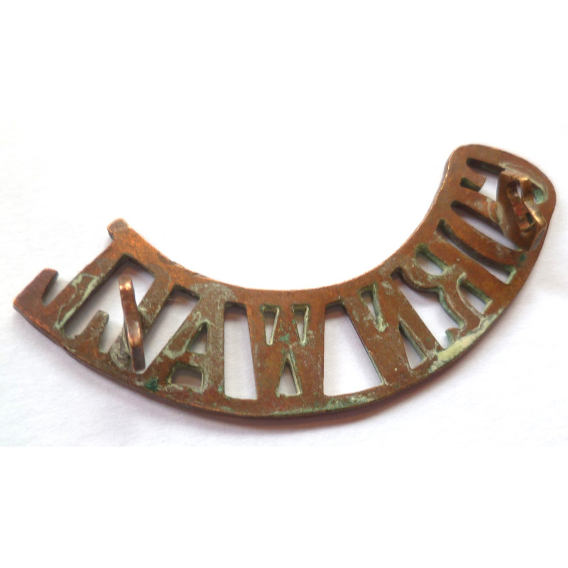 Duke of Cornwall's Light Infantry Regiment Shoulder Title - British ...
