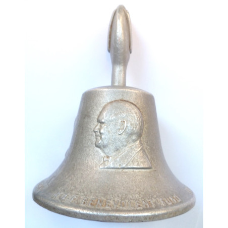 WW2 Victory Bell made of Cast Aluminum - British Army Insignia