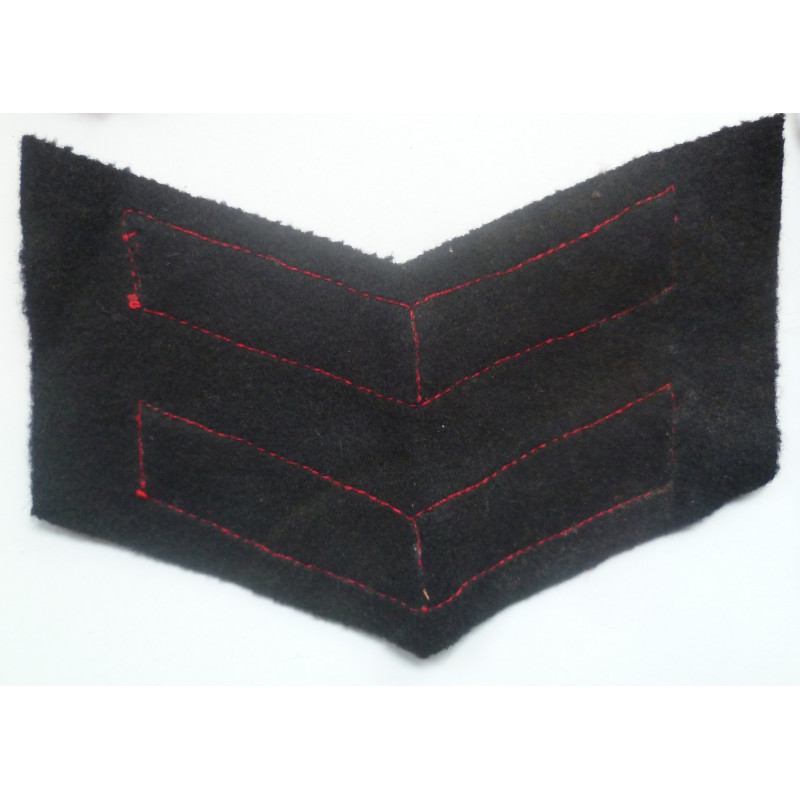 WW2 Royal Navy Corporal Rank Cloth Badge - British Army Insignia