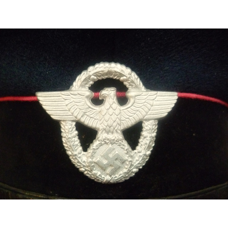 WW2 German Fire Protection Police NCOs Visor Cap by Alkero - Third ...