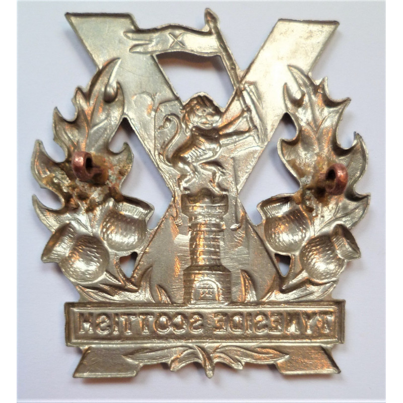 WW1 Tyneside Scottish Cap Badge British Army Military insignia sell.