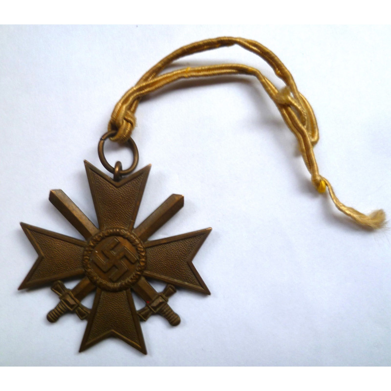 German WW2 War Merit Cross with Swords - Third Reich Insignia