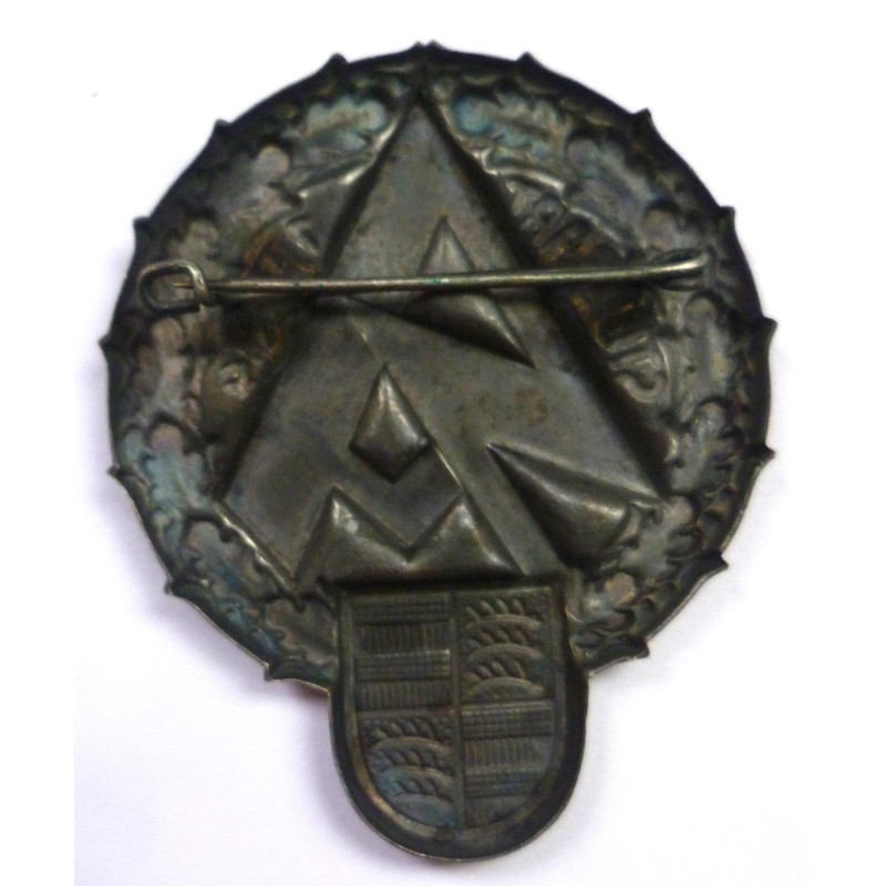 WW2 German SA Stuttgart 1 VII 34 Rally Badge/Tinnie - Third Reich Insignia