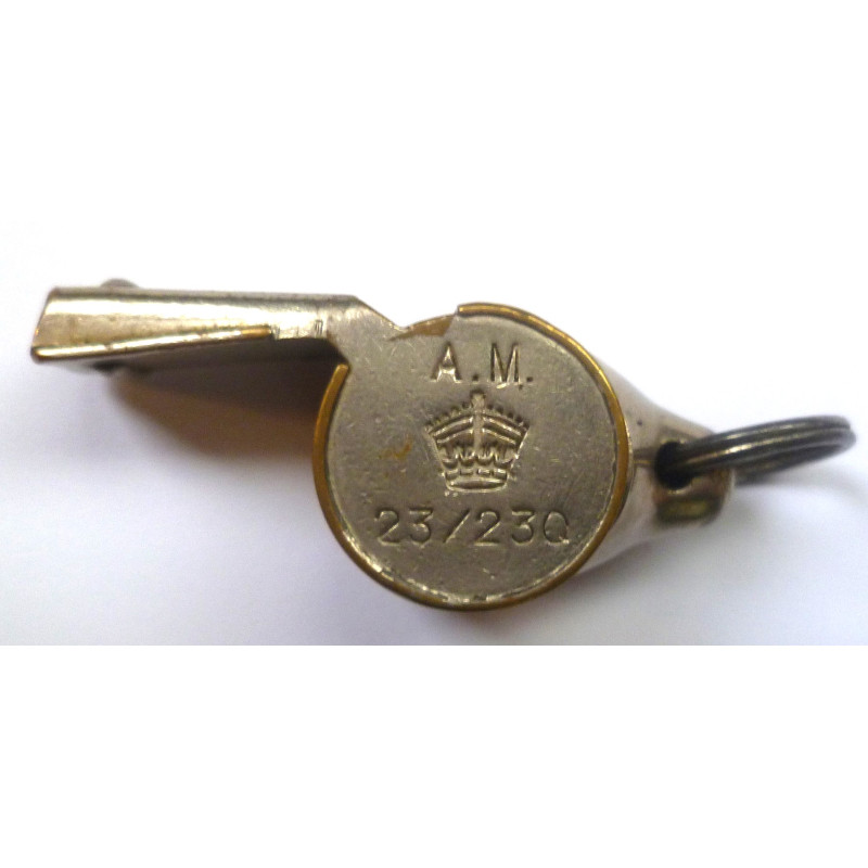 WW2 RAF Ditching Whistle - Royal Air Force - Air Ministry