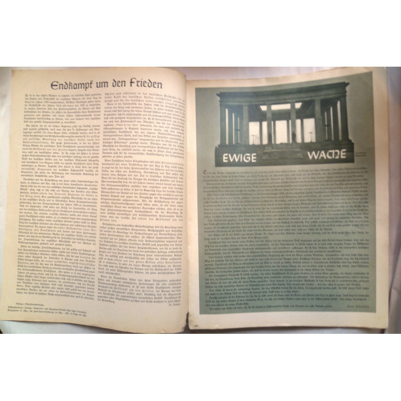 Frauen Warte Magazine 1939 - German Third Reich