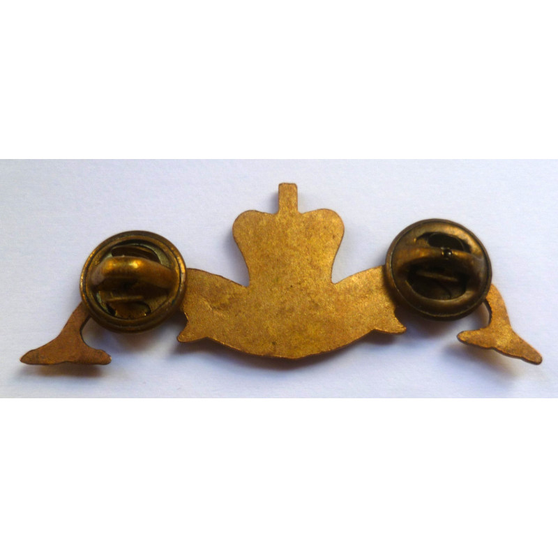 Royal Navy Submarine Service gilt and Enamel Dolphin Badge - British ...
