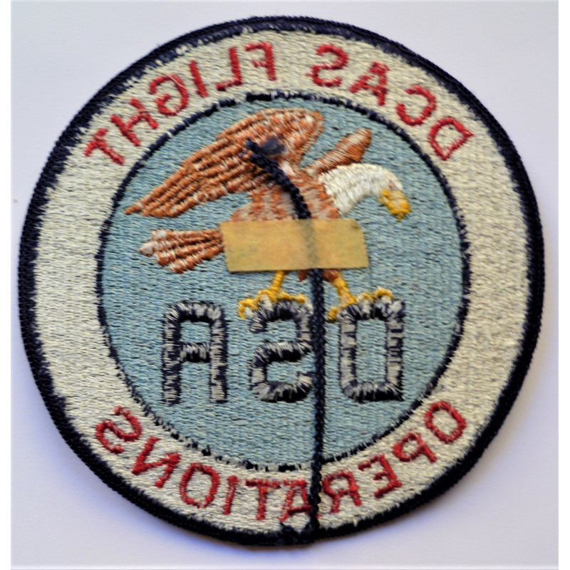 DCAS Flight Operations DSA Defence Supply Agency Cloth Patch US Air