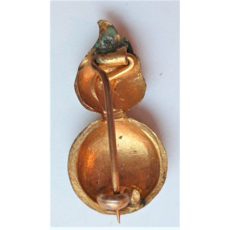 WW2 United States Ordnance Branch Officer Collar Device/Badge WWII.