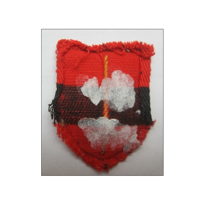 Printed British Territorial Army Troop Formation sign